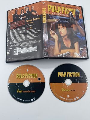 Pulp Fiction Dvd Film Region 4 New Sealed 10th Anniversary Collectors ...