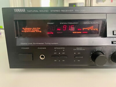 YAMAHA RX-330 Vintage AM/FM Stereo Receiver | eBay