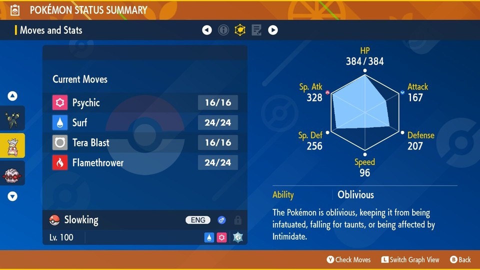 Shiny Slowking 6IVs Tera Type: Steel Pokémon Scarlet and Violet | eBay