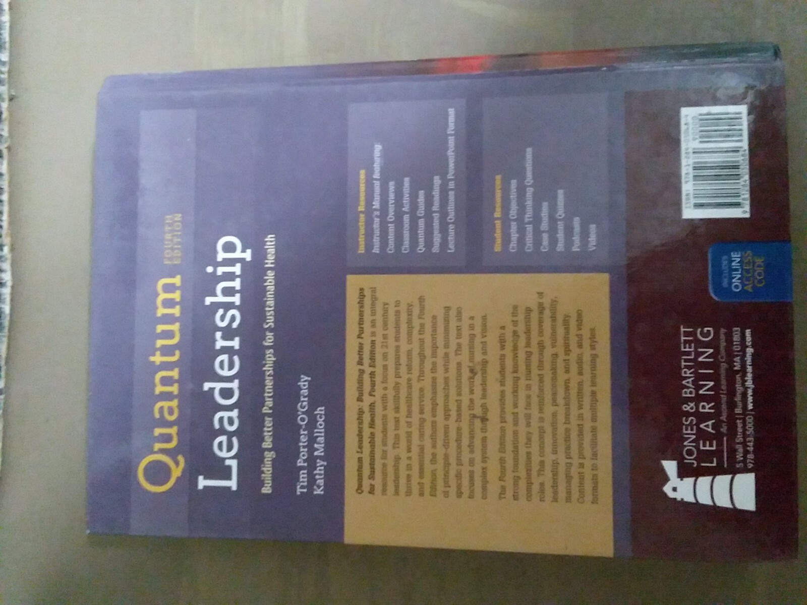 Quantum Leadership by Kathy Malloch and Tim Porter-O'Grady (2014 ...