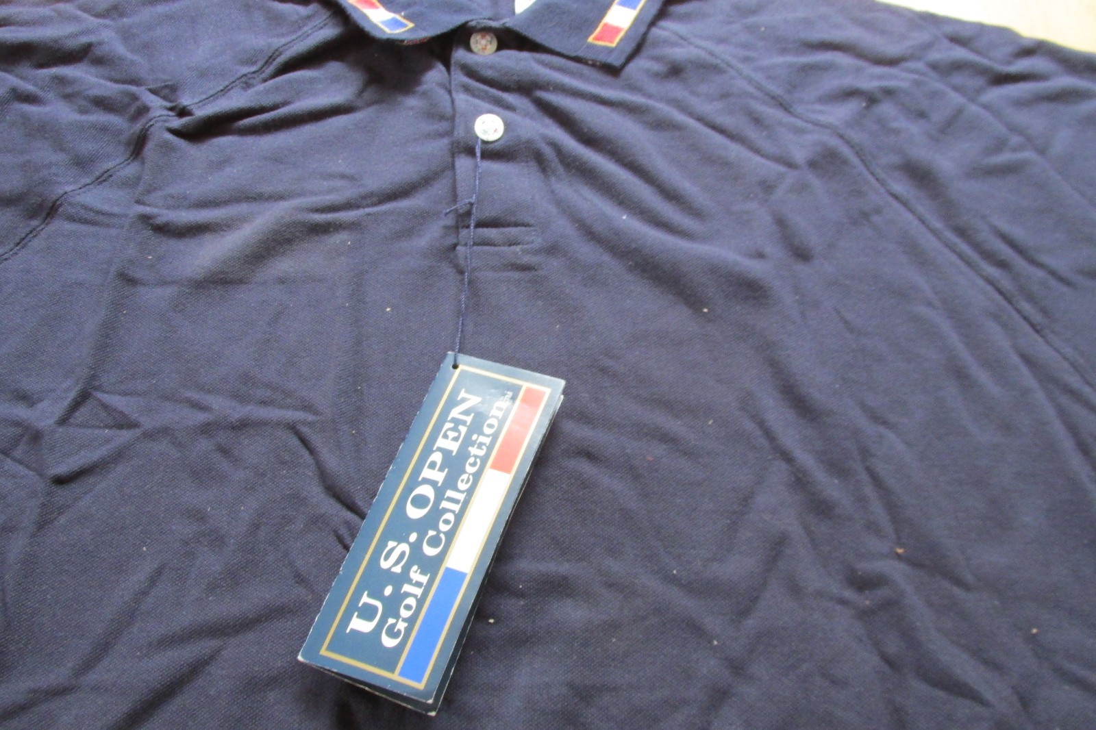 1994 US Open golf tournament polo shirt M UNUSED! Izod w/ ball mark NWT ...