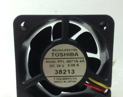 Toshiba Converter fan PFL-4071A-4A 40X40X20mm 24V 0.09A 3 month ...