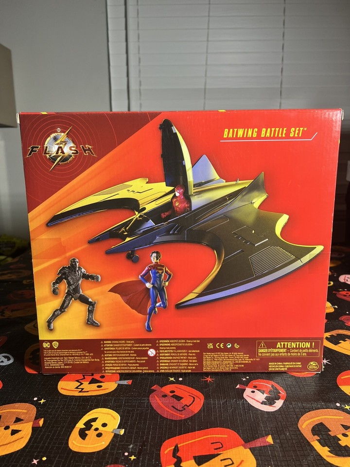 DC Comics the Flash Batwing Battle Set Supergirl Nam-Ek Flash Action ...
