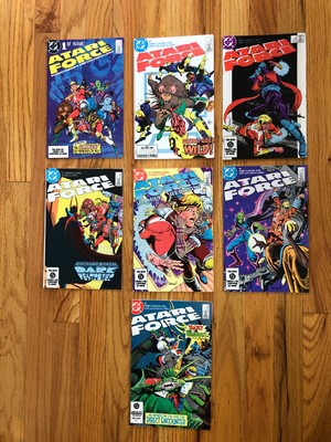 Vintage DC Atari Force Comics Lot 1983 Vol # 1-7 | eBay