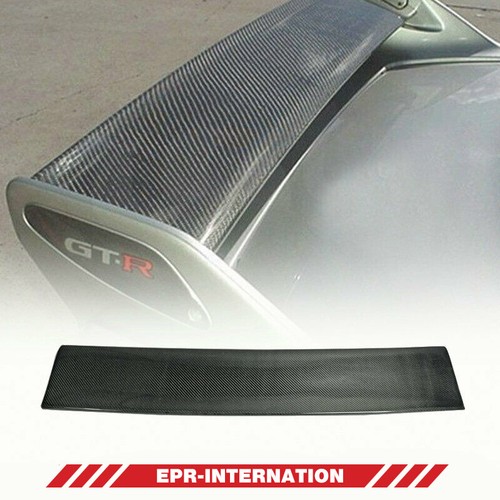 Carbon Fiber OE Rear Spoiler Wing Blade Kit Fit For Nissan Skyline R33 ...