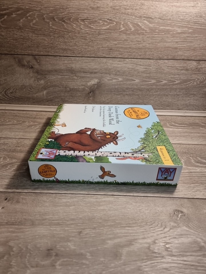 The Gruffalo Games From The Deep Dark Wood Board Game 4 Games in 1 ...