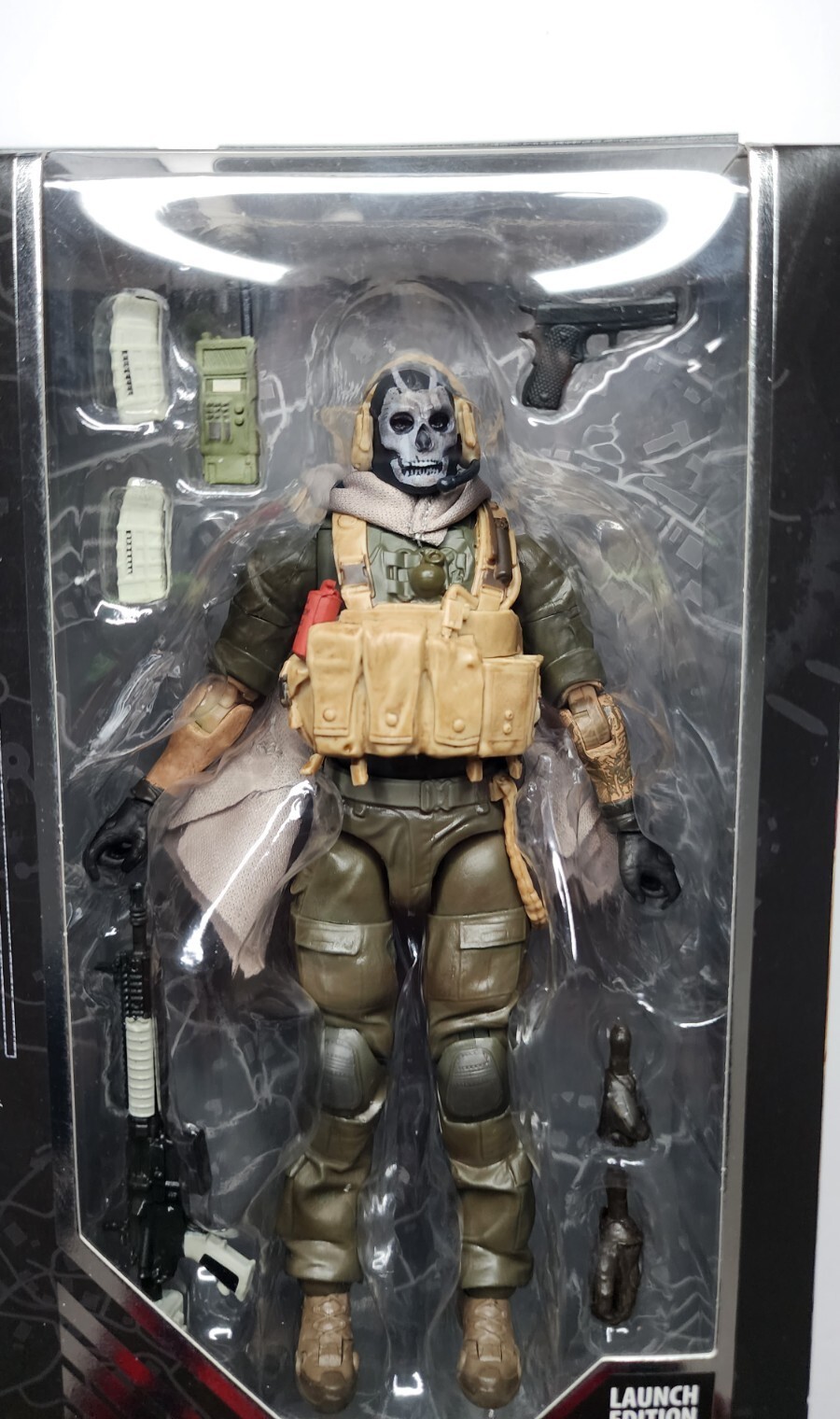 Call of Duty Modern Warfare 2 Ghost Jawbone Figure Launch Edition 2023 ...