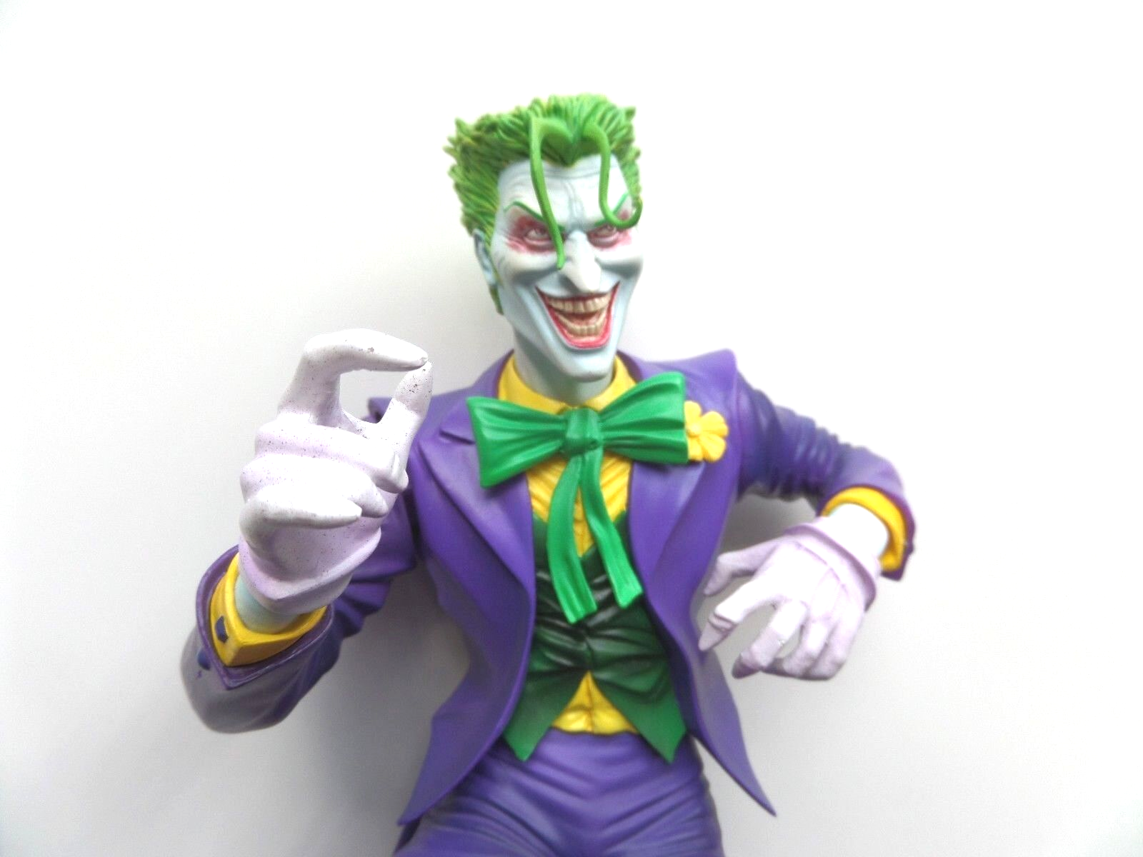 Vintage Hush JOKER Statue DC Comics Batman Joker Figure With Gun And ...
