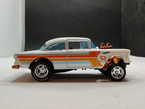 HOT WHEELS PROTOTYPE FACTORY TEST RUN #70 '55 Chevy Bel Air Gasser ...
