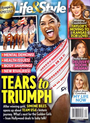 LIFE & STYLE MAGAZINE - OLYMPICS SPECIAL ISSUE SIMONE BILES COVER ...