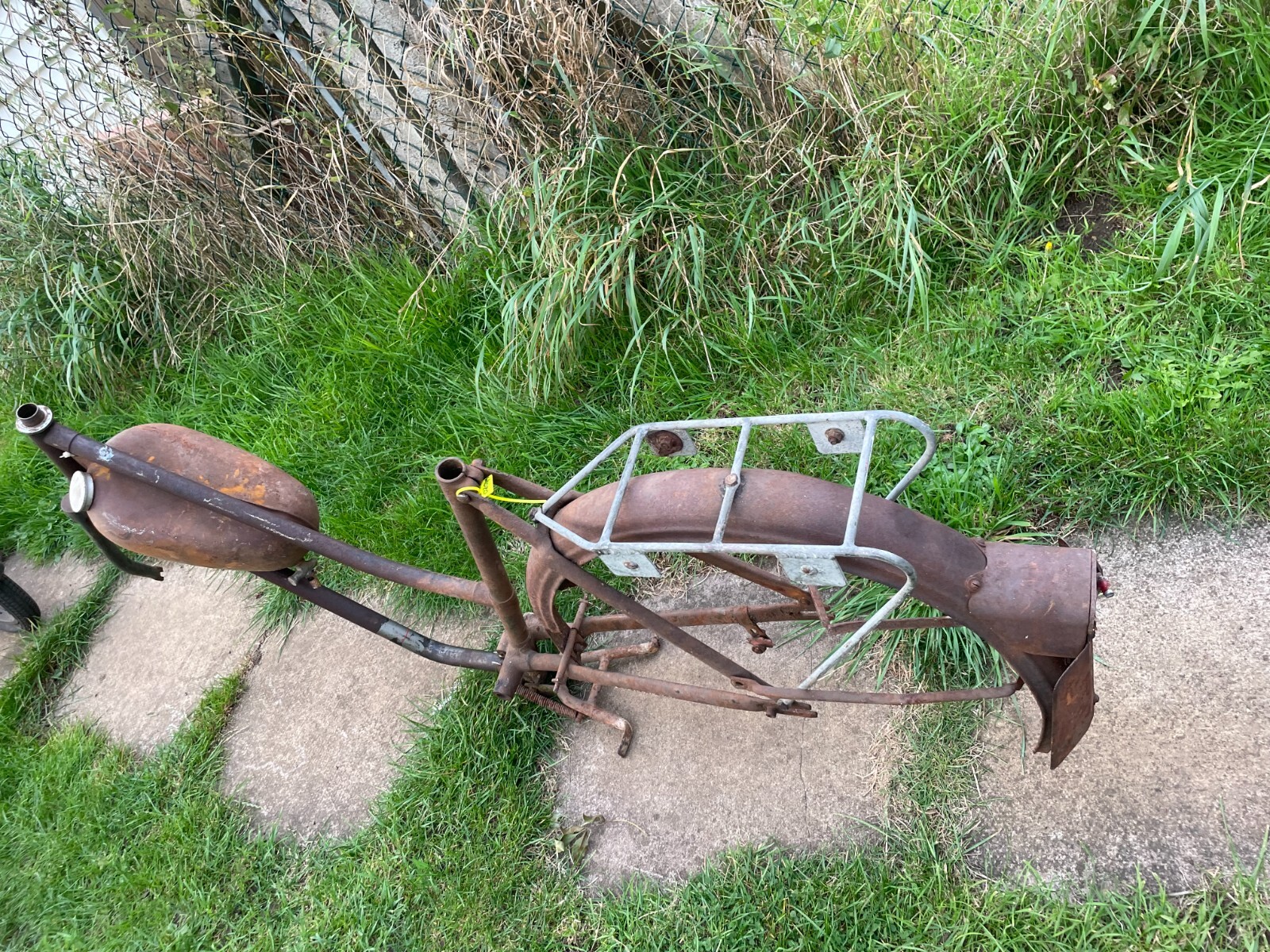 Phillips Panda Moped Autocycle Restoration Project - Like Mobylette ...