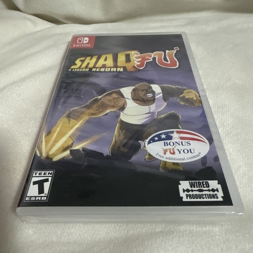Shaq Fu: A Legend Reborn - Nintendo Switch 2018 - Brand New Factory ...