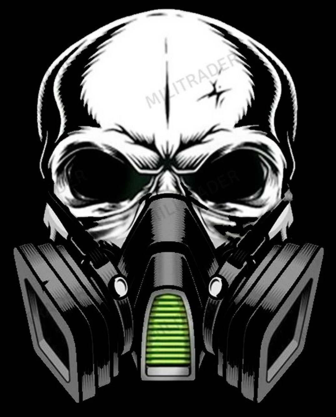 Biohazard Skull Mask