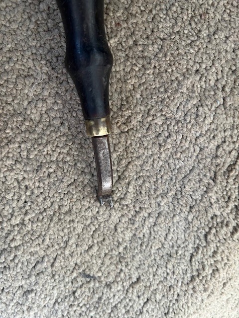 Vintage 5.75" C.S Osborne Leather Working Creasing Stamping Cobbler ...
