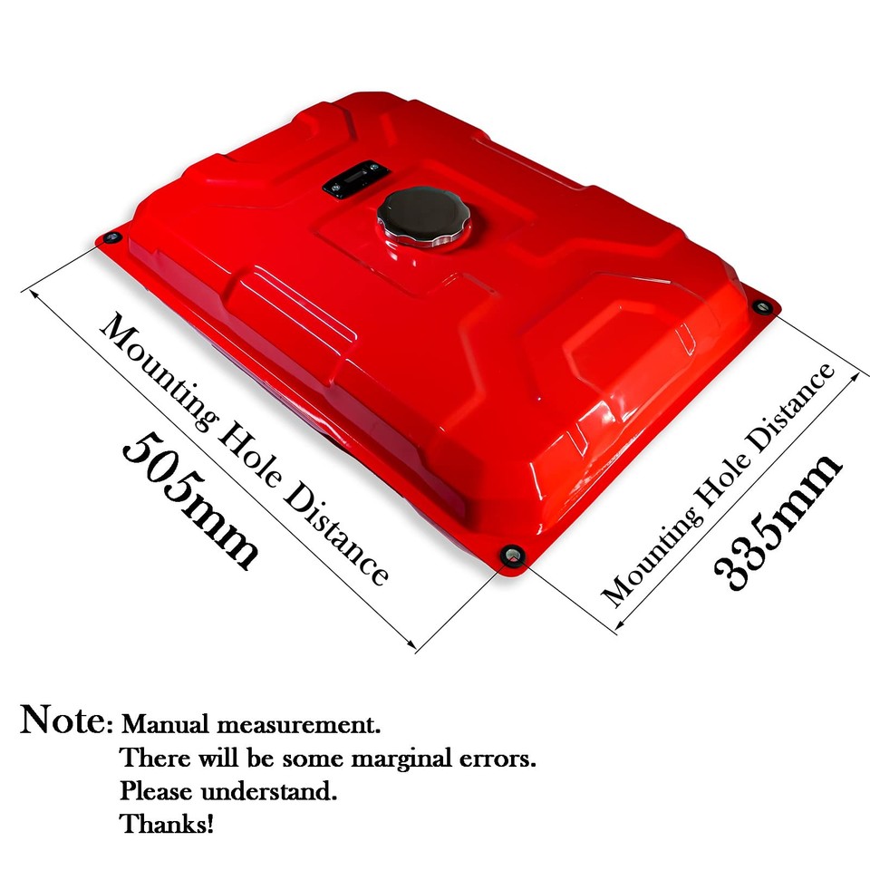 5 Gallon Metal Generator Gas Fuel Tank For Generac GP3250 ,Champion ...
