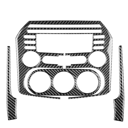 4Pcs Carbon Fiber Interior Central Console Cover Trim For Mazda MX-5 ...