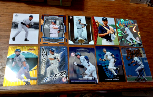 Large Hi End Derek Jeter Bunch of RC"s, cards/inserts. | eBay
