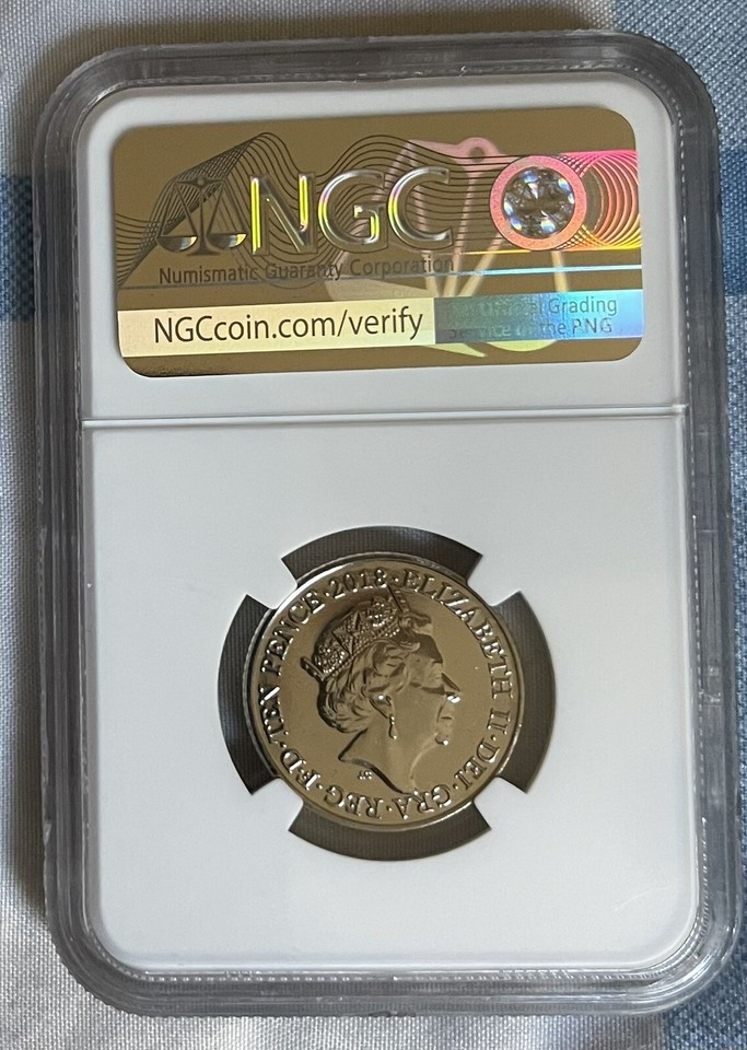 2019 10P Great Britain B-James Bond 007 NGC MS64 DPL British Coin Hunt ...