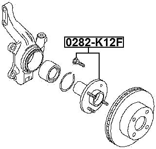 0282-K12F Febest FRONT WHEEL HUB 40202AX000, 40202-AX000 | eBay
