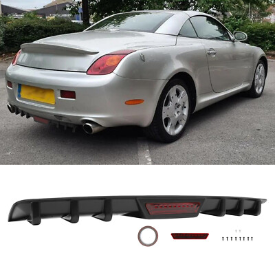 Car Rear Bumper Diffuser Splitter Spoiler Lip Body Kit For Lexus SC430 ...