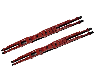 16" Inch Red Double Dual Blade Universal Windshield Wiper 2PC Set All ...