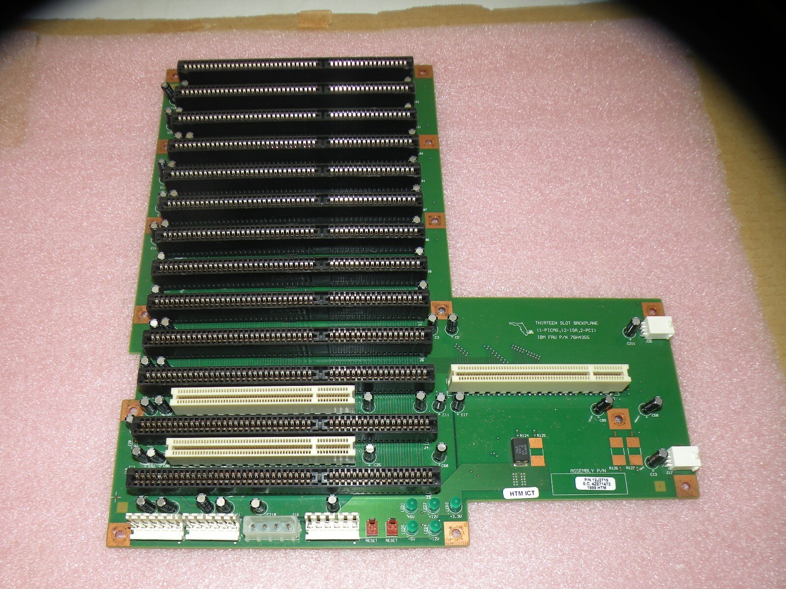 IBM 12J2719 13 SLOT BACKPLANE ASSEMBLY FOR IBM 7588, 3494 FRU# 76H4355 ...