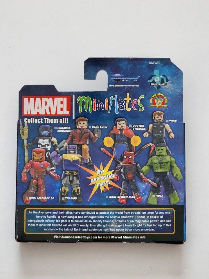 Minimates Avengers Infinity War Star-Lord Proxima Midnight Walgreens ...