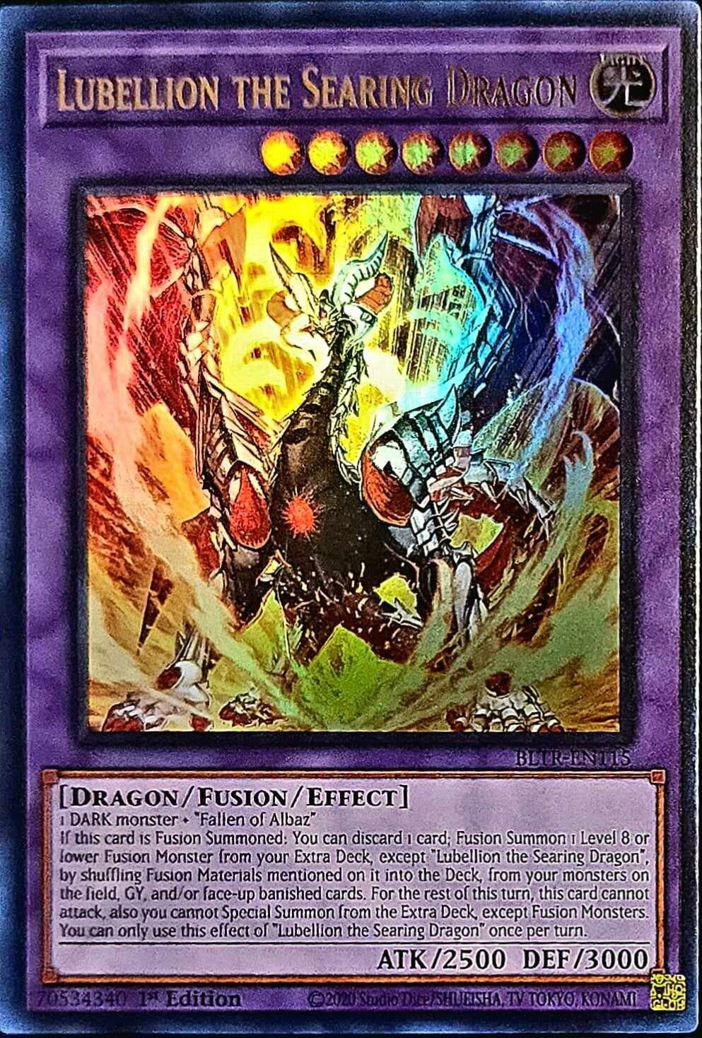 Lubellion the Searing Dragon BLTR-EN115 | eBay