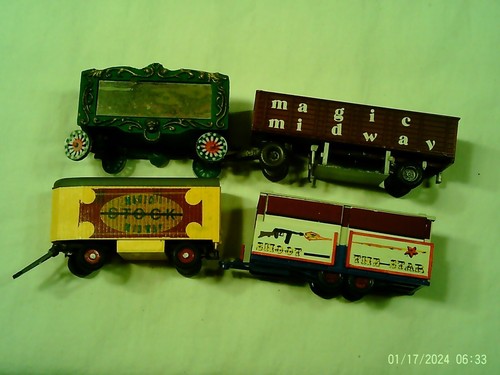 HO SCALE CIRCUS WAGONS, FOUR | eBay