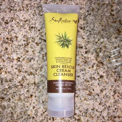 SHEA MOISTURE~HEMP SEED OIL & WITCH HAZEL~FACIAL CLEANSER -*Stocking ...