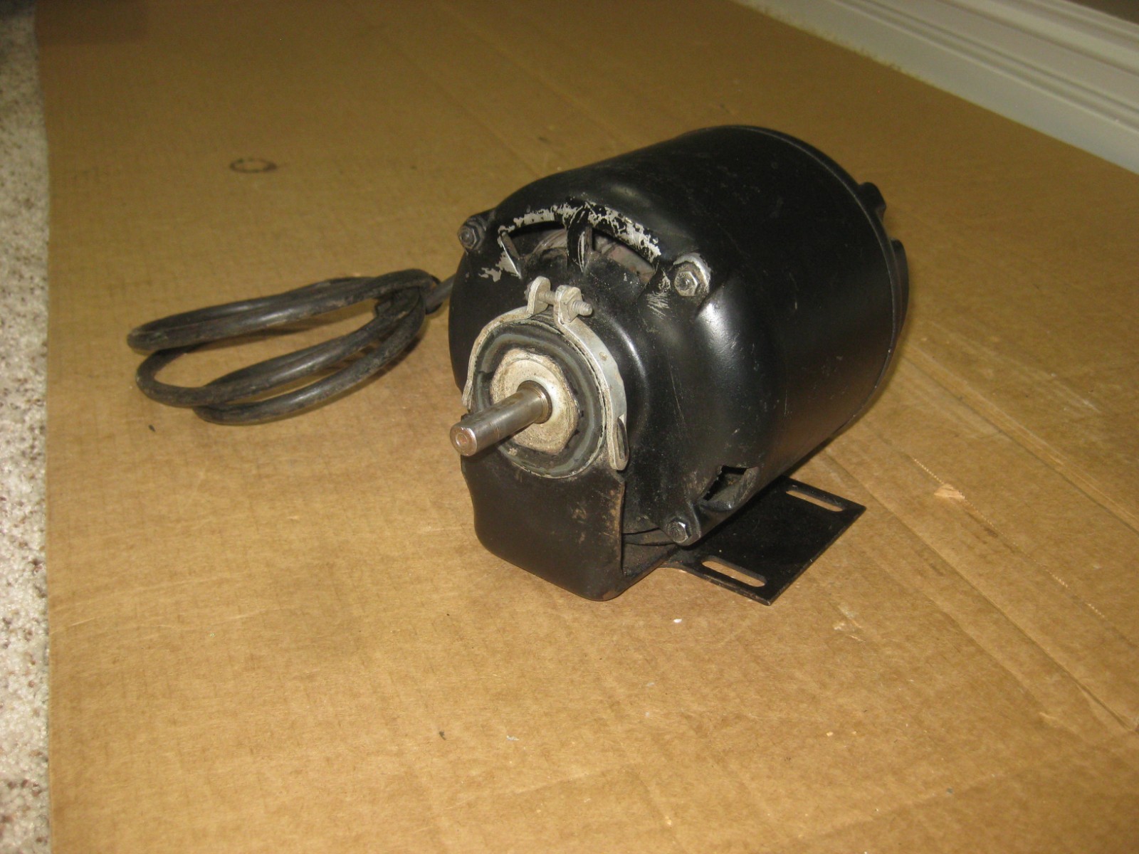 Vintage Westinghouse Electric Motor 1/6 HP 115V, 1725 RPM 56Z Frame 1 ...
