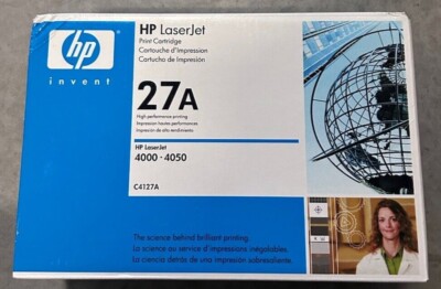 HP 27A C4127A Black Toner Print Cartridge Sealed | eBay