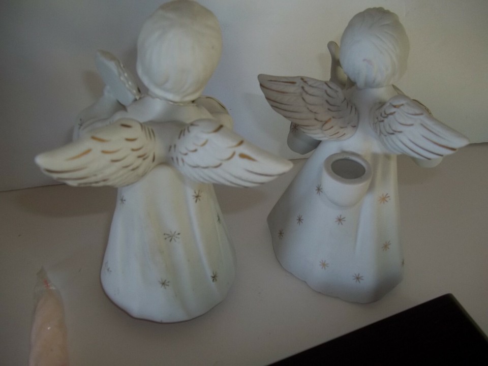 Set 2 Angles Schmid Musical Silent Night Musical and Candle Holder ...