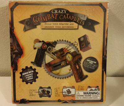 Crazy Combat Catapults Box Set NIB 978-1472322531 DIY Paper ...