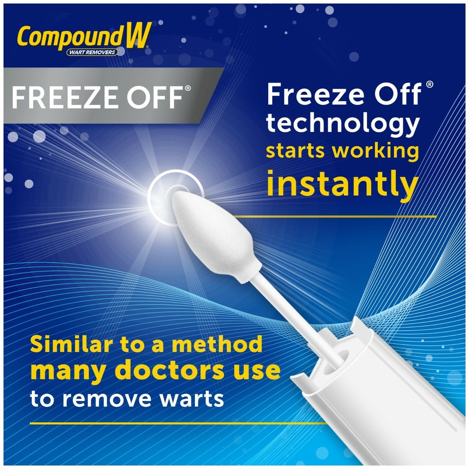 Compound W Freeze Off Wart Remover, 8 Applications..+ 75137530058| eBay