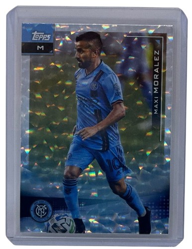 Maxi Moralez 2021 Topps MLS Retail White Icy Foil Parallel Insert Card ...
