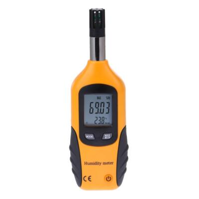 Handheld Digital Temperature Humidity Meter Professional Thermometer ...