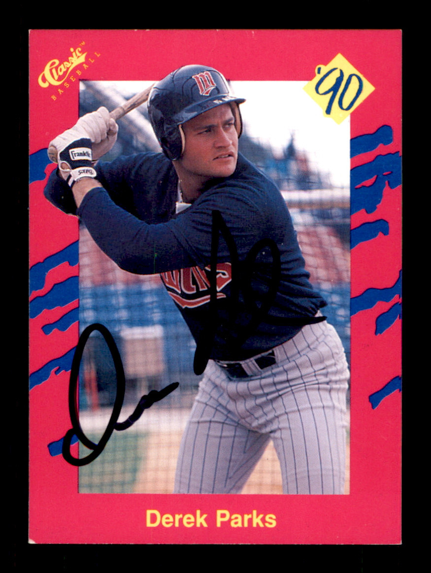 1990 Classic - Derek Parks - On Card Autograph | eBay