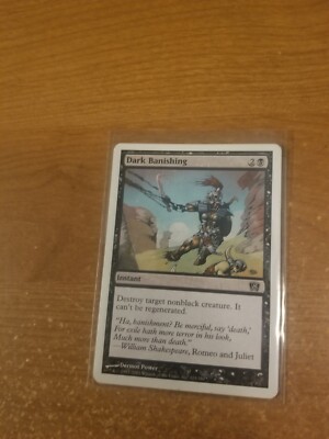 MAGIC THE GATHERING 8TH EDITION DARK BANISHING LIGHTLY PLAYED | eBay