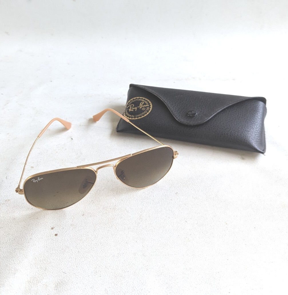 Ray-Ban Aviator Sunglasses RB3025 112/85 Aviator Large Metal 55014 3N ...