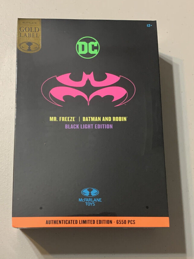 McFarlane DC Lot 4: Two-Face, Scarecrow, Riddler & Mr Freeze (Gold ...