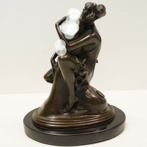 Statue Sculpture Pin-up Sexy Style Art Deco Style Art Nouveau Bronze ...