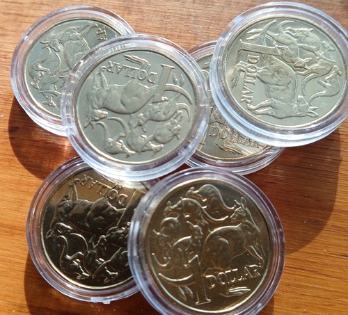 2021 1 dollar coin mob of roos From A RBA Bag 1 Coin Only VERY Low ...
