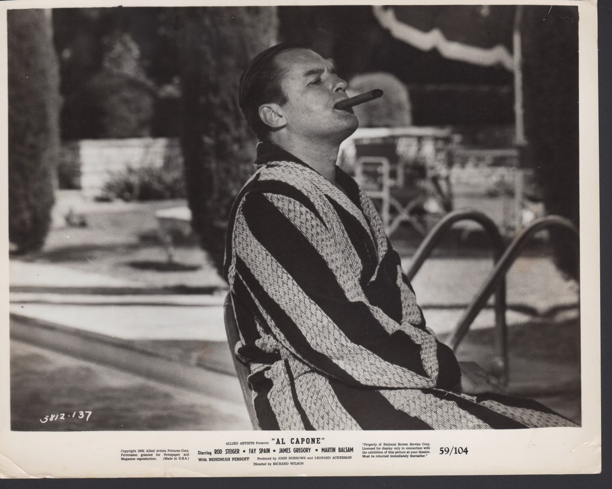 Al Capone: Rod Steiger na versão mais clássica do matador mafioso de ...