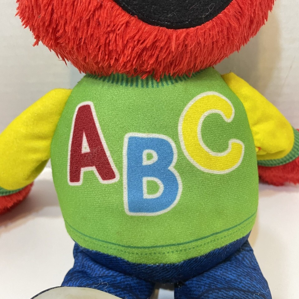 Hasbro Sesame Street Singing Talking English Spanish ABC’s Plush Elmo ...