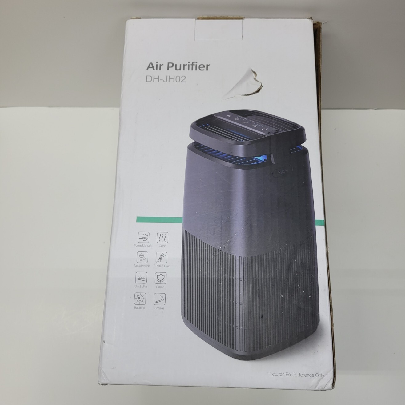 Nessbase DH-JH02 Black Portable ‎Programmable Timer Settings HEPA Air ...