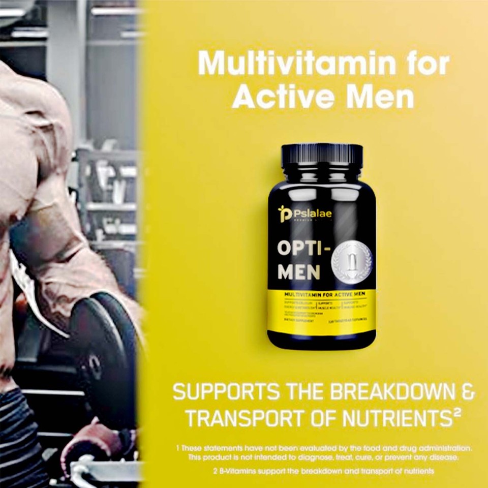 Opti-Men Capsules- Vitamins & Minerals,Support Overall Immune ...
