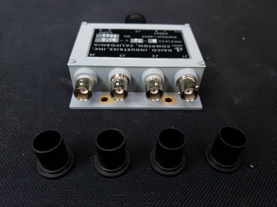 Daico 4-Way DC to 1GHz BNC Switch 26VDC Relay 100C1423B-26V-BNC - New ...