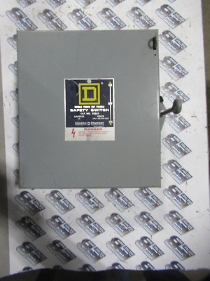 Square D 92251 Double Throw Switch Series E 30 Amp 240 Volt 2P -ATS341 ...