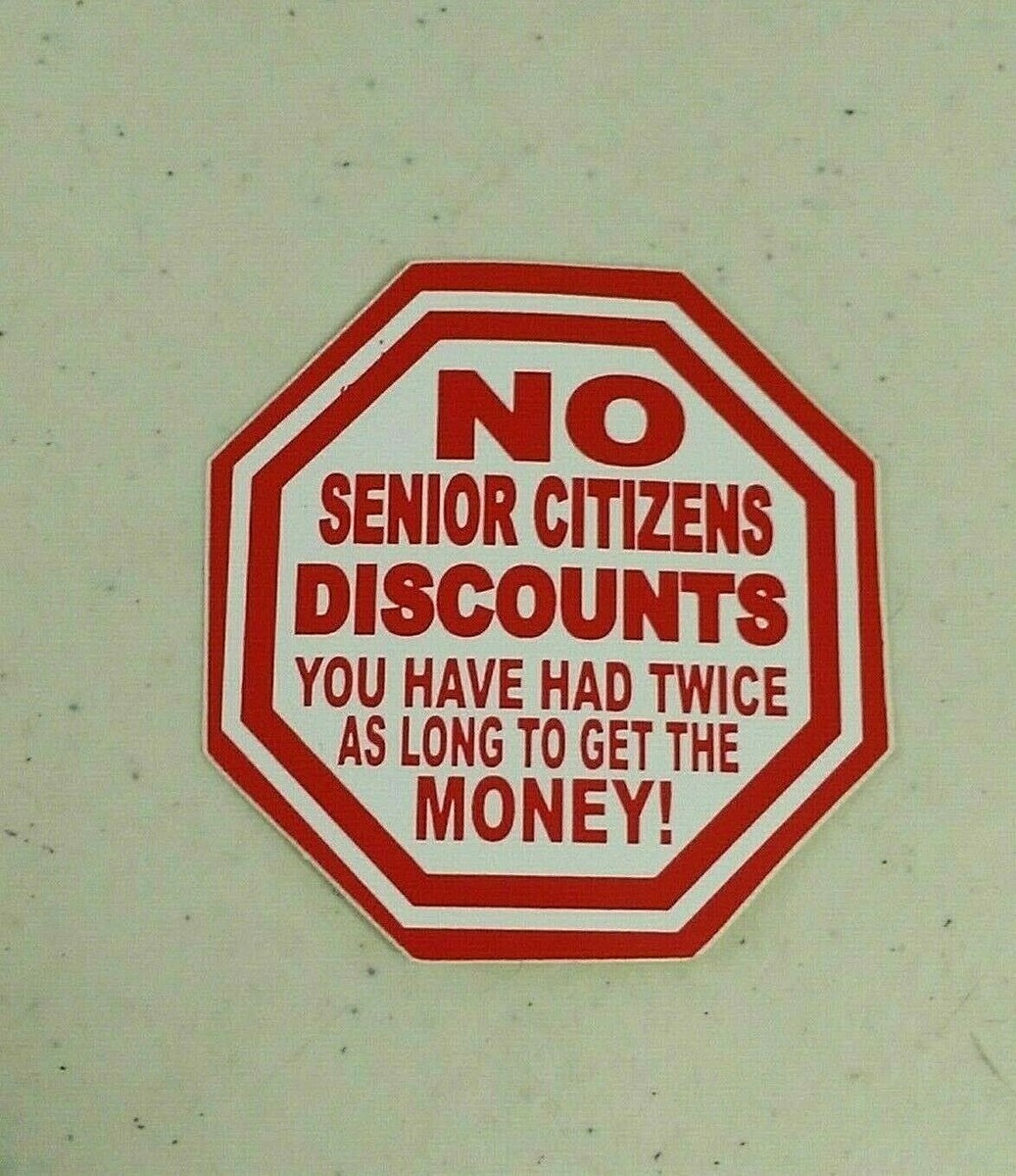 Discounts For Seniors